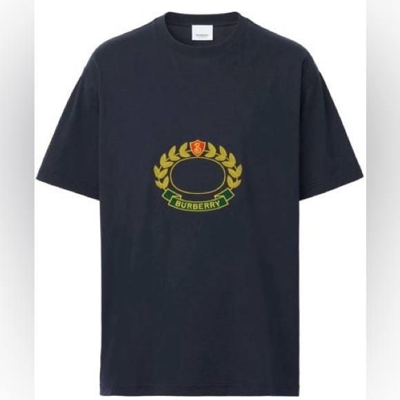 Burberry | Shirts | Burberry Logo Mens Round Neck Tshirt | Poshmark